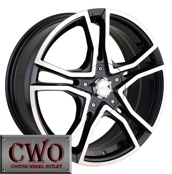 Sell 17 Black Akita AK-85 Rims 4x100/4x114.3 4 Lug Civic Integra Cobalt ...