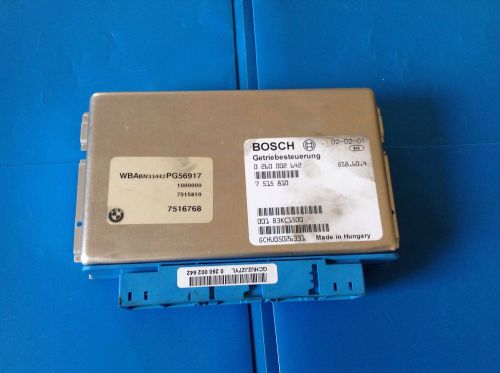 Sell 2000 BMW 325Ci E46 TRANSMISSION CONTROL MODULE OEM 7516768 BOSCH ...