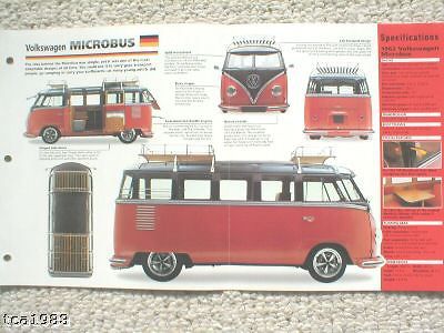 Sell 1961 / 1962 / 1963 VOLKSWAGEN VW BUS MICROBUS IMP Brochure in Hull ...
