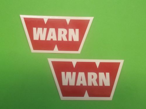 Sell WARN off road winch decals stickers Nos in mexico, DF, Mexico, for ...