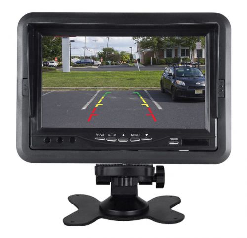 Sell Rockville RMDM701 7" Dash Mount Car Reverse Monitor w/ Sun Shade ...