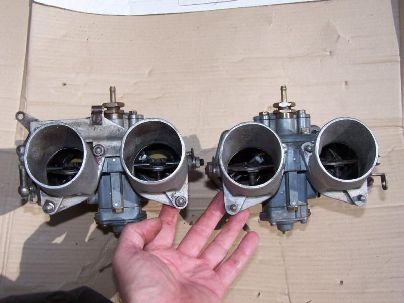 Sell Solex 40 PHH Carb Carburetors w/ Manifolds & Airhorns for BMW 1600 TI - 2002 TI in Fairfax ...