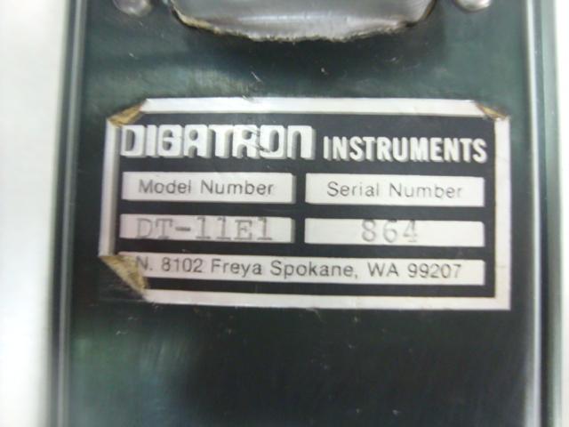 Sell Digatron Model DT-11E1 Exhaust Gas Temp, Cylinder Head Temp, Tach ...