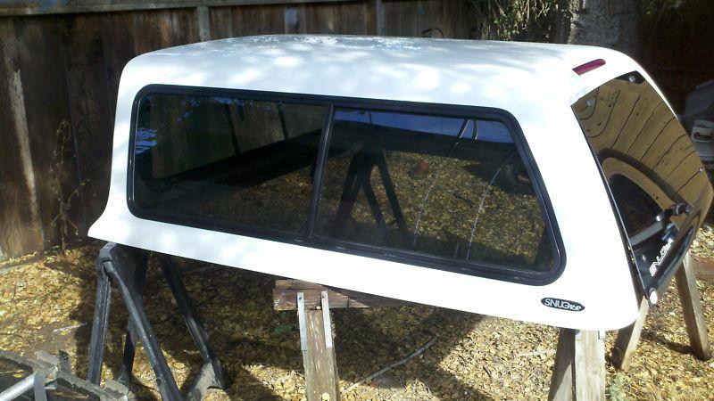 Sell Fiberglass Camper Shell fits Ford F-150 Short Bed 1997 - 2003 in ...