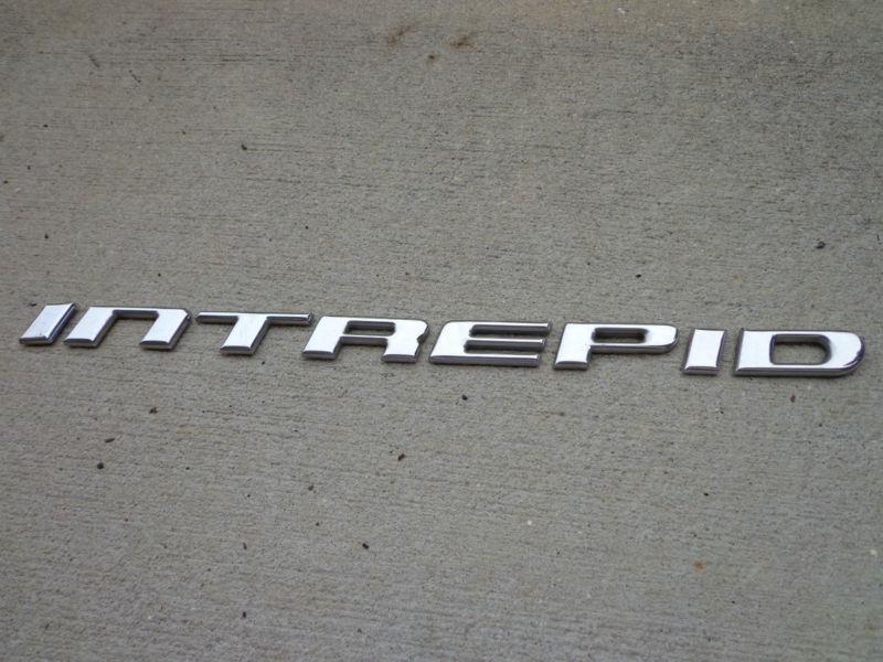 Sell OEM Factory Genuine Stock Dodge Intrepid emblem letters badge ...