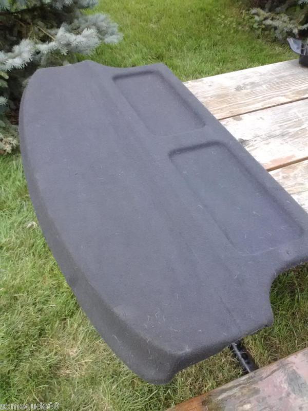 Sell 1990-1993 Acura Integra Oem Rear Cargo Privacy Cover Panel Black ...