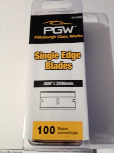 Purchase PGW 100 Pack Single Edge Razor Blades .009 in Laurel, Maryland ...