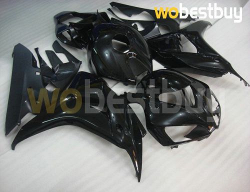 Purchase Injection Black Fairing for Honda 2006 2007 06 07 CBR 1000RR ...