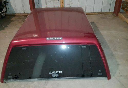 Purchase Leer topper top of the line. Lights and slidimg glass rear ...