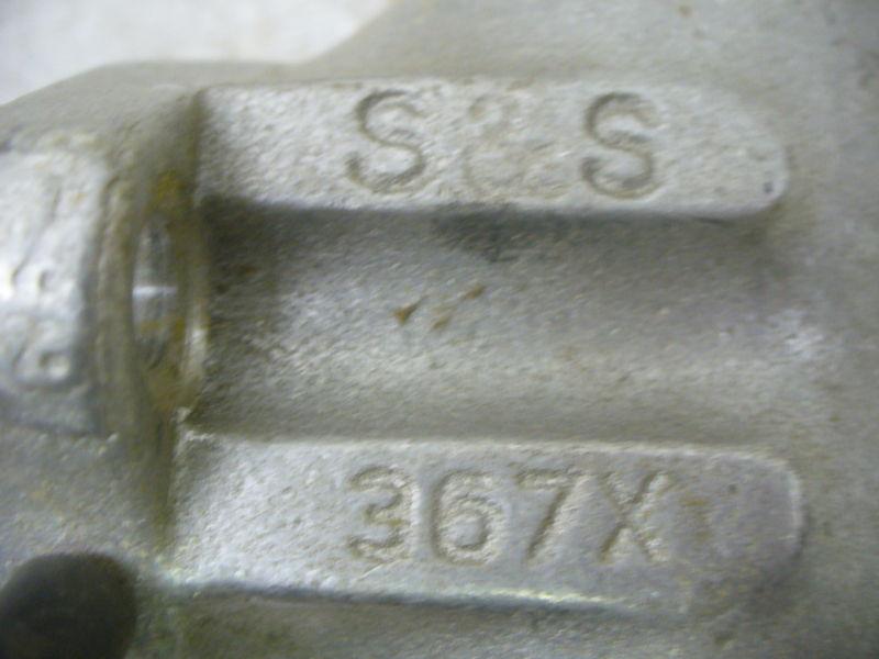 Purchase Harley/S & S Evo 367 aluminum intake manifold with rubber ...