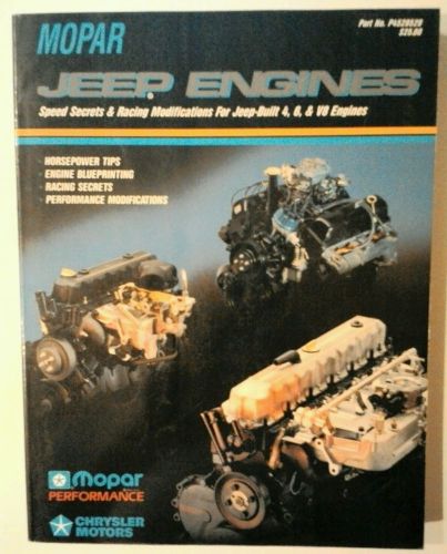 Purchase Mopar Jeep engines speed Secrets & racing modifications for ...