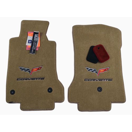 Purchase 2007-2013 Chevrolet C6 Corvette Floor Mats Vette Cashmere ...
