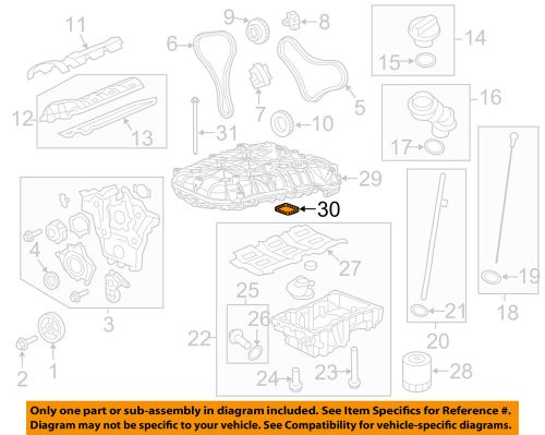 Purchase GM OEM-Engine Intake Manifold Gasket 12647263 in Clayton ...