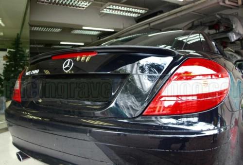Purchase CARBON FIBER MERCEDES 2005-2011 SLK SLK200 R171 REAR WING ...
