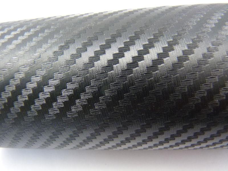 Purchase new 3D Twill-Weave CARBON FIBER VINYL film 5" x 60" silver ...