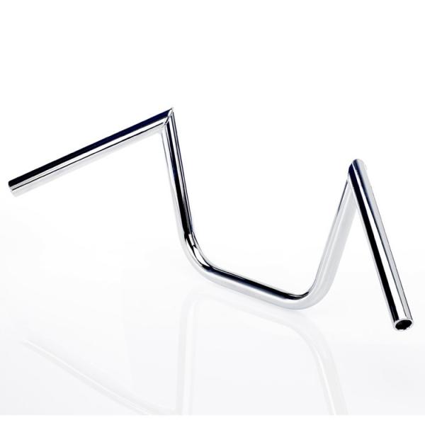 Buy Biltwell Inc. Chrome 1" Breezer Handlebars for 1982-Up Harley ...