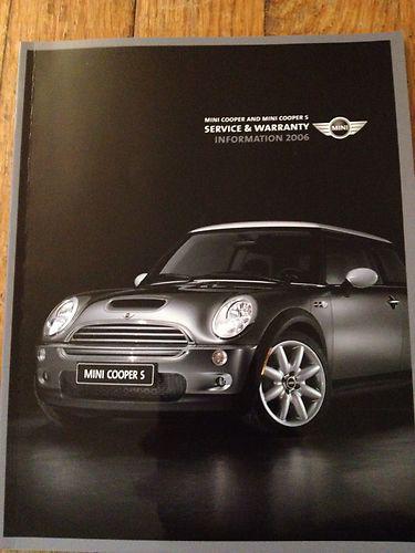 Buy 2006 MINI COOPER/MINI CONVERTIBLE OWNERS MANUAL in Canton ...