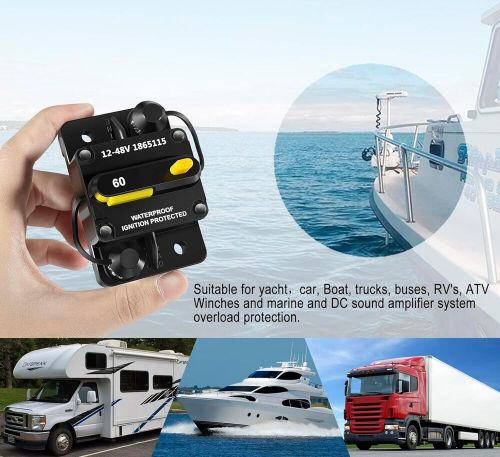 Buy for Minn Kota 12-48V Trolling Motor Plug and Receptacle + 60 AMP ...