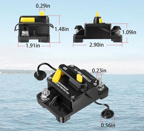 Buy for Minn Kota 12-48V Trolling Motor Plug and Receptacle + 60 AMP ...