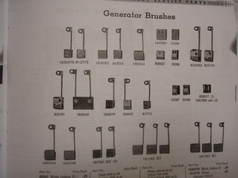 Buy ILLUSTRATED DELCO REMY-NORTH EAST Electrical Parts Catalog 1920s-39 ...