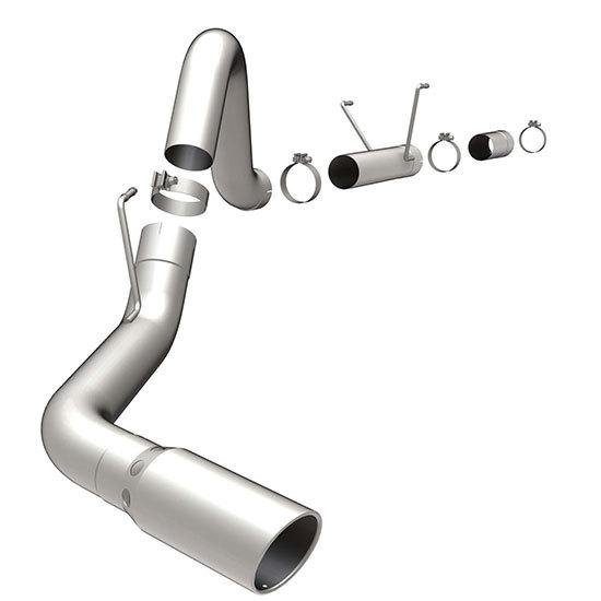 Buy MAGNAFLOW 18917 DODGE DIESEL CUMMINS, 4in. SYSTEM Aluminized Pro ...