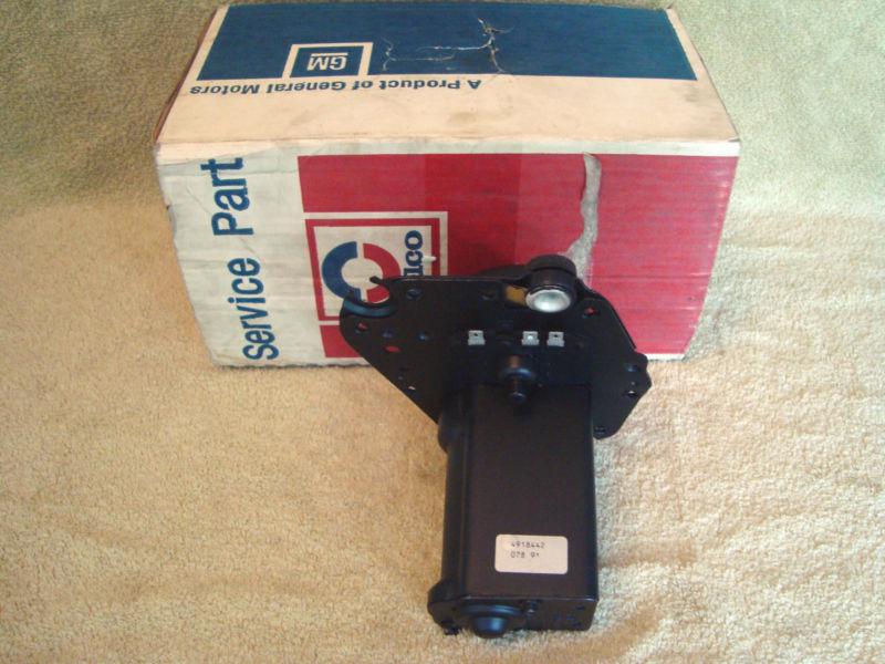 Find NOS 1968-78 Chevy Pontiac Olds Z28 GTO 442 Windshield Wiper Motor ...