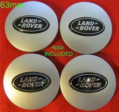 Find 4 Land Rover SUPERCHARGED Wheel Center Caps WHEEL HUB CENTER SET ...