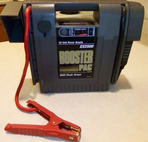 Find BOOSTER PAC ES2500 12 12V POWER SUPPLY 900 PEAK AMPS PACK BATTERY ...