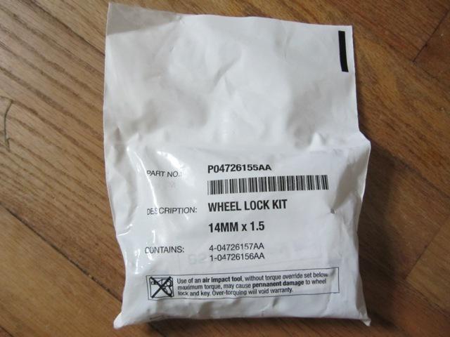Find 2014 Dodge Ram 1500 OEM Factory NEW Wheel Locks & Key #1327-6 in ...