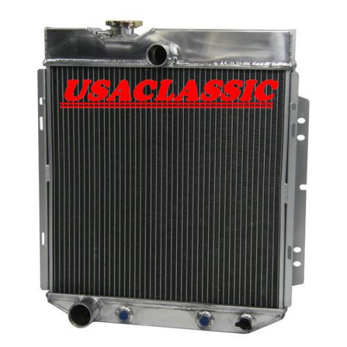 Find 3 CORE ALUMINUM RACING RADIATOR FOR 66-77 FORD BRONCO 2.8L/3.3L l6 ...