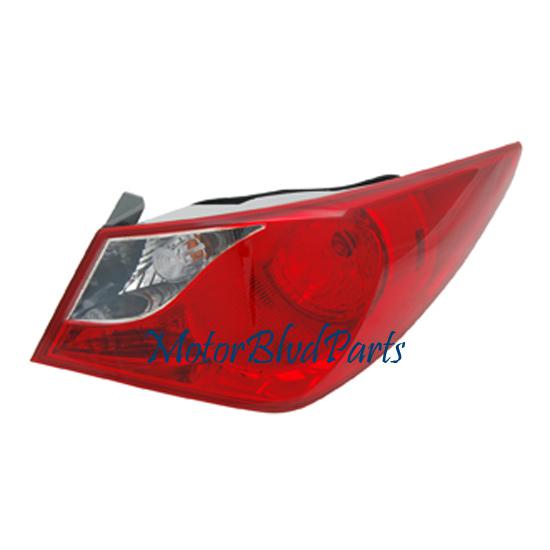 Find FIT 2011-2012 HYUNDAI SONATA TAIL LIGHT REAR LAMP PASSENGER/RIGHT ...