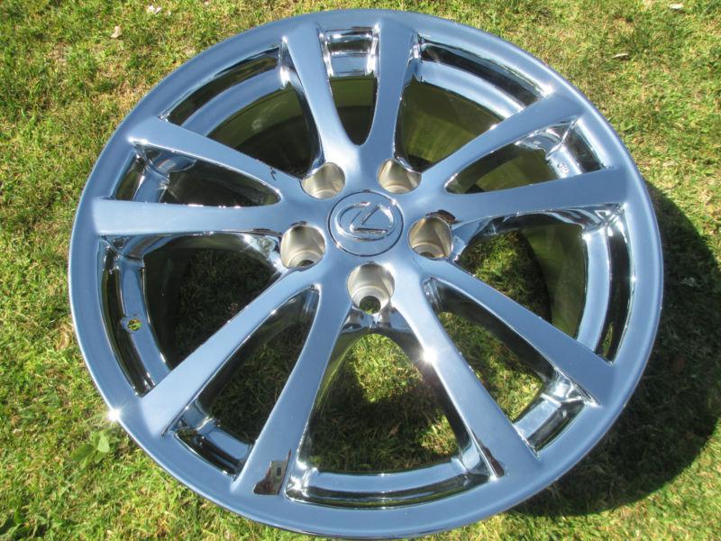 Find 4-18" NEW LEXUS IS250/IS350 OEM CHROME WHEELS/RIMS 2006-2013 in ...