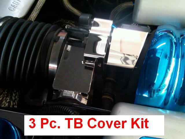 Find Corvette C5 1998-2004 15 pc Polished Stainless Engine Dress Up Kit ...