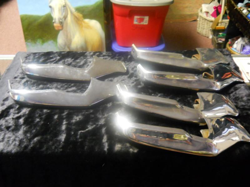 Find 1966 Original GM Parts Chevelle Front Rear Bumper Guard 6 pieces ...