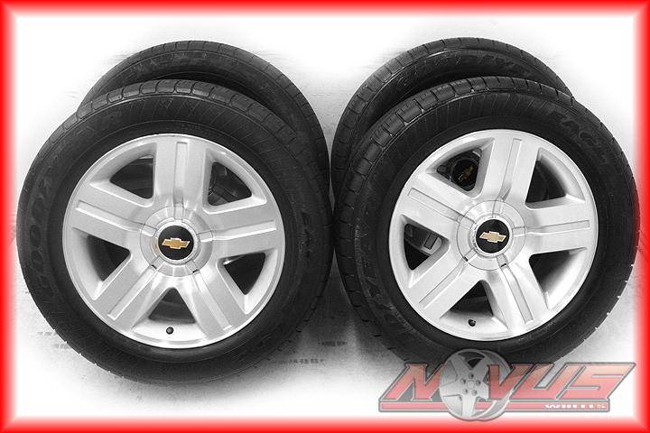 Buy 20" CHEVY TAHOE LTZ SILVERADO POLISHED WHEELS FACTORY OEM RIMS CAPS ...