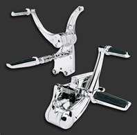 Find PERFORMANCE MACHINE 0035-0111 CHROME 2" FORWARD CONTROLS 00-13 HD ...