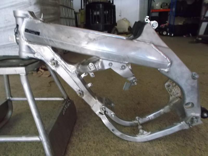 Sell Honda CRF450 CRF450R 2003 03 Stock frame chassis used Exc Cond in ...