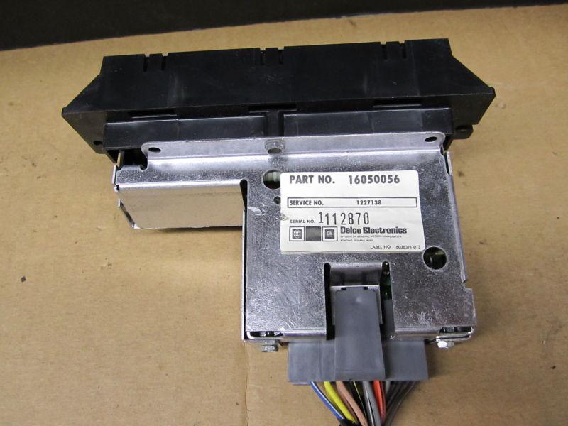 Sell CADILLAC DeVILLE 86-88 1986-1988 CLIMATE CONTROL HEAD AUTOMATIC OE ...