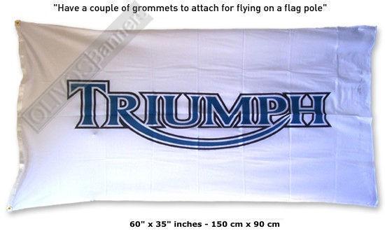 Sell DELUXE sign New TRIUMPH daytona 955i banner flag sprint america ...