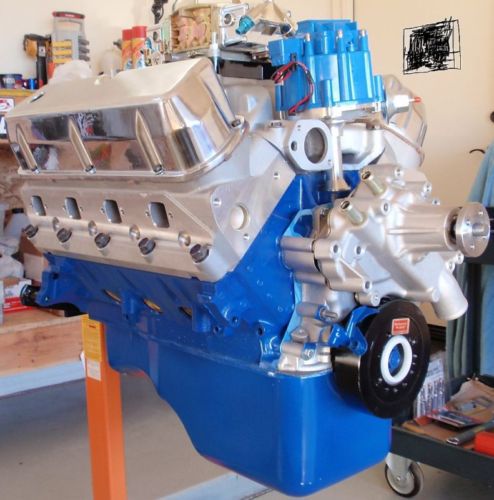 Sell FORD 427 WINDSOR - 590 HORSE STROKER CRATE ENGINE / PRO-BUILT ...