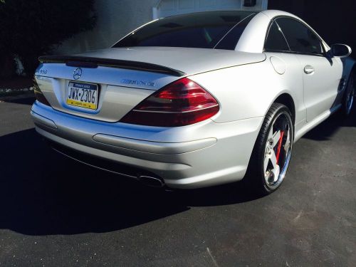 Sell CARBON FIBER MERCEDES R230 BENZ CONVERTIBLE A TYPE REAR TRUNK ...