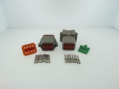 Sell DEUTSCH DT GRAY 8 POS CONNECTOR KIT 20-16 CONTACTS #23 in Grover ...