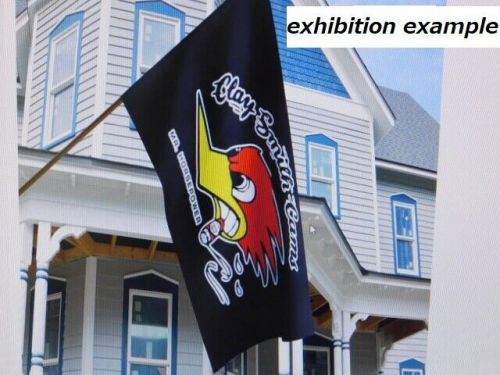 Sell large banner flag 3x5ft [Road runner Racing Blue]garage room ...