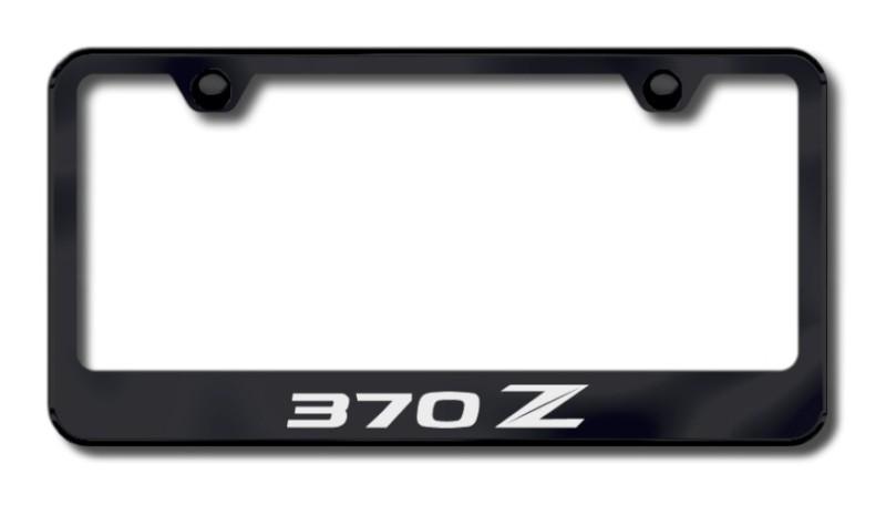 Sell Nissan 370Z (Stylized Z) Laser Etched License Plate Frame-Black ...