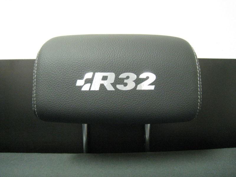 Sell Headrest Badge decal sticker Volkswagen VW Golf *R32* 4-pcs in CA ...