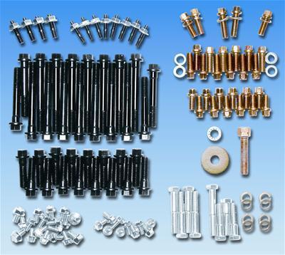 Sell Milodon Engine Bolt Kit Steel Black Oxide Hex Head Chevy Small ...