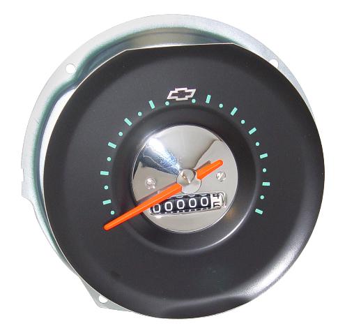 Sell 1957 CHEVROLET PASSENGER CAR SPEEDOMETER WITH MANUAL TRANSMISSION ...