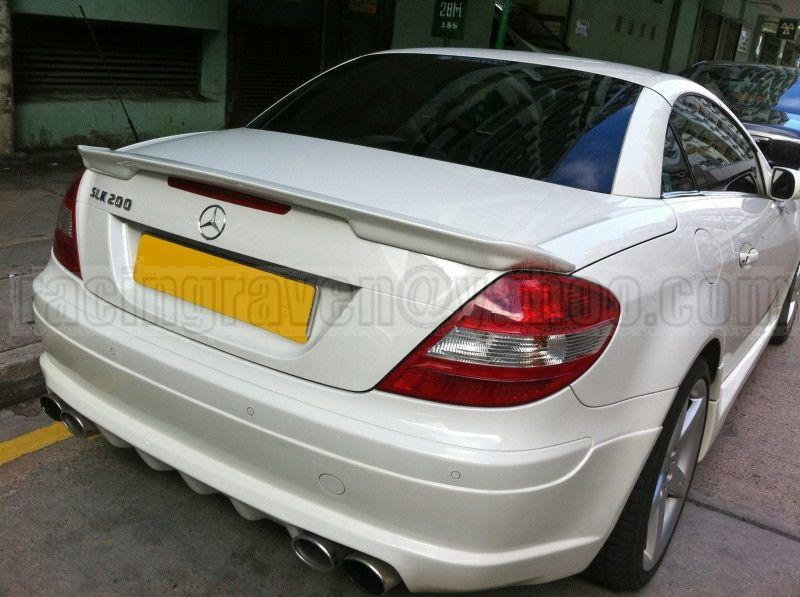Purchase PAINTED MERCEDES 05-11 R171 SLK CLASS SLK200 REAR WING TRUNK ...
