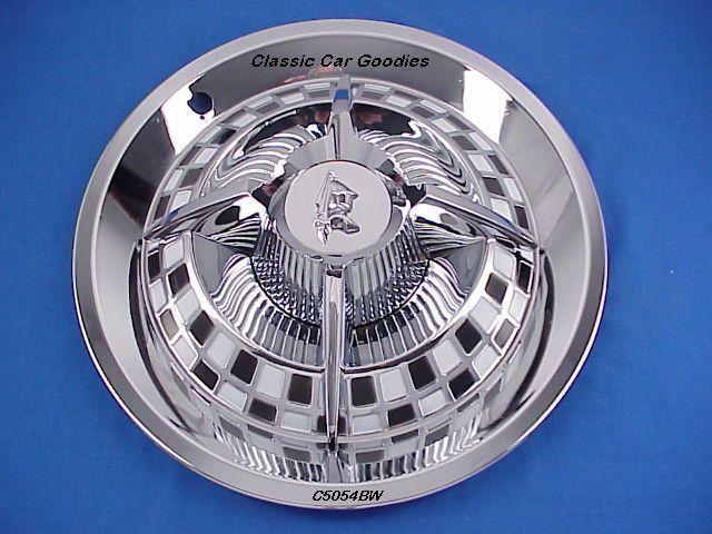 Purchase Hub Caps (4) "Lancer" Checkered Chrome Steel 15" Locks! in ...