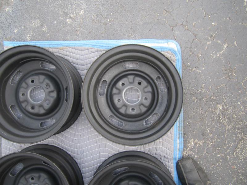 Purchase '68-69 CHEVY NOVA CAMARO CHEVELLE RALLY WHEELS 14X6 RALLEY ...